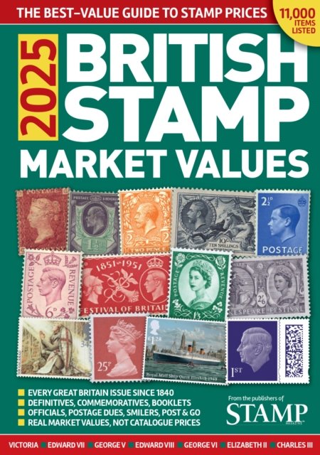 2025 British Stamp Market Values a book by Guy Thomas - Bookshop.org UK